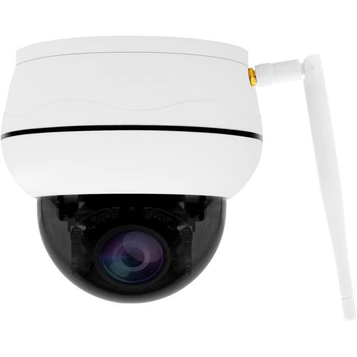 Caméra Ip Wifi Ptz, Caméra Dôme Hd 5Mp, Détection De Mouvement, Vision ...
