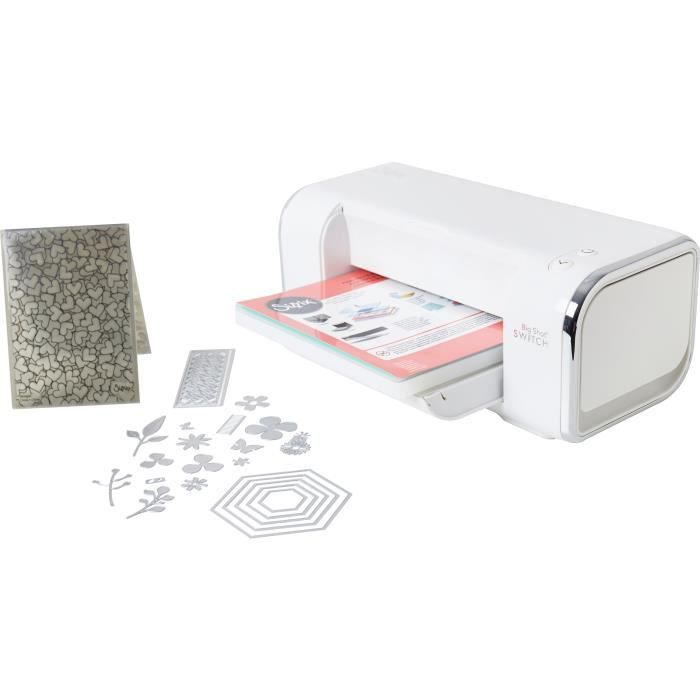 Kit de démarrage Sizzix Big Shot Switch Plus - Cdiscount Beaux-Arts et ...