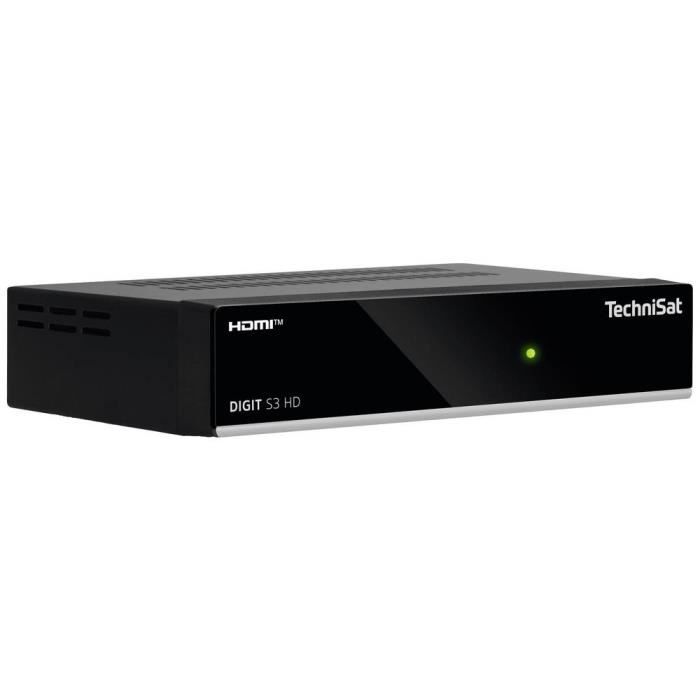Récepteur SAT HD - TECHNISAT - DIGIT S3 HD - Ethernet - Noir - Compact ...