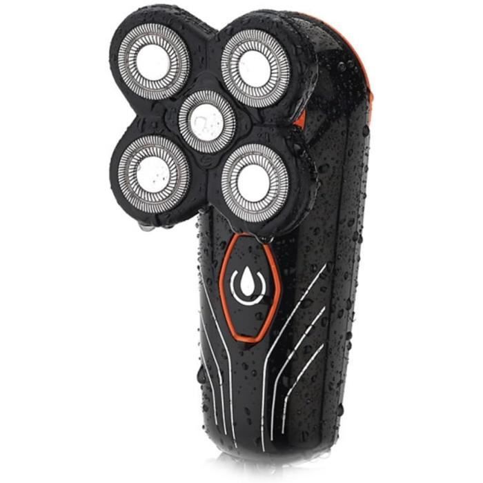 5 Rasoir Électrique Rasoir Rechargeable Rasoir Multifonction 5 Tête ...