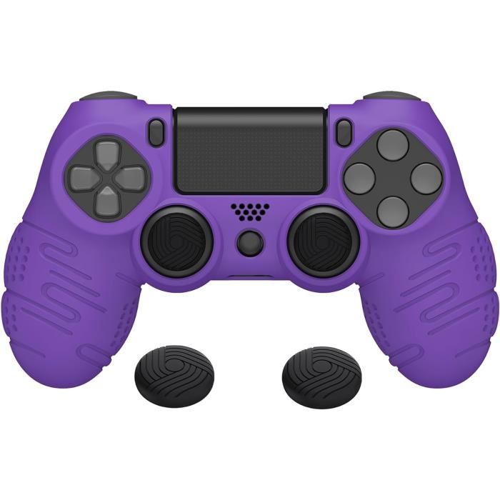 Housse de manette PS4 Housse de protection en silicone PS4 Lignes et ...