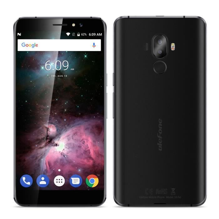 Ulefone S8 Pro 4G Smartphone 5,3 "HD Téléphone Android 7.0 2Go RAM 16Go ...