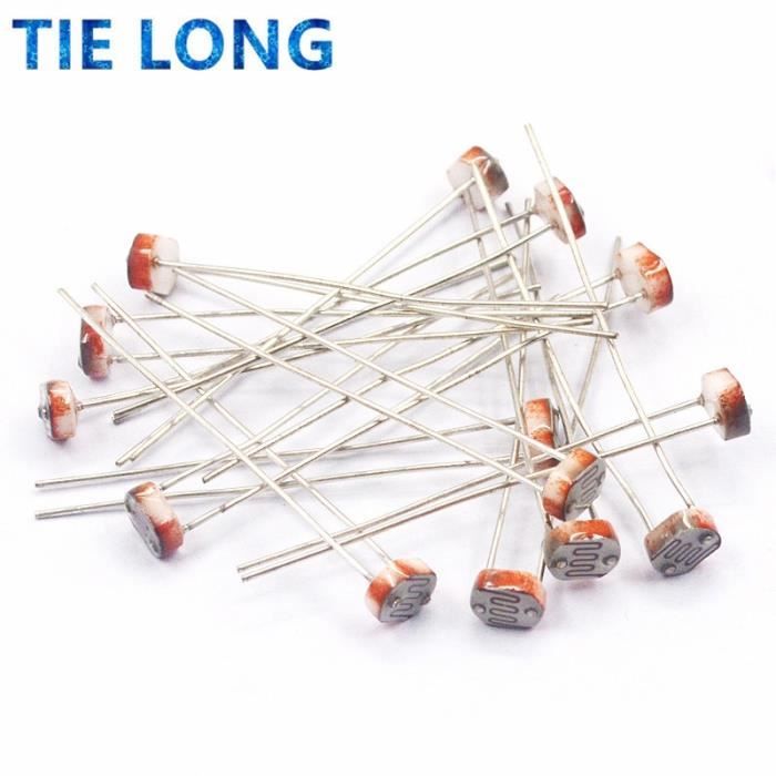 5506 -Lumière LDR photoélectrique et photorésistante, 20 pièces, 528 ...