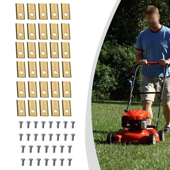 18pcs Stainless Steel Blades Replacement For Worx Landroid Robotic ...