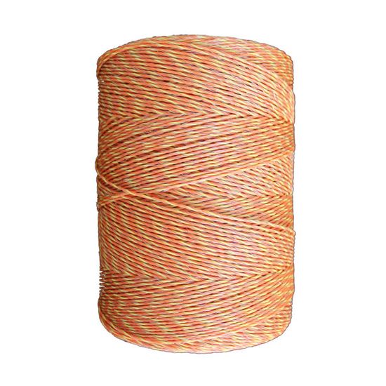 Fil de clôture électrique Basic - jaune/orange - 250 m, 3 conducteurs ...
