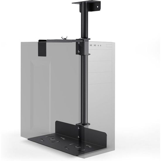 Support Pc Sous Bureau,Réglable En Hauteur Et Largeur Table Jusqu'À 25 ...