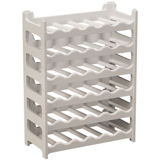 Casier à bouteilles modulable ARTECSIS 36 Bouteilles – Cave à vin en plastique, 60x28x80 cm ...