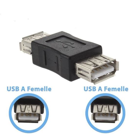 Dax® RACCORD USB FEMELLE / FEMELLE - Cdiscount Informatique