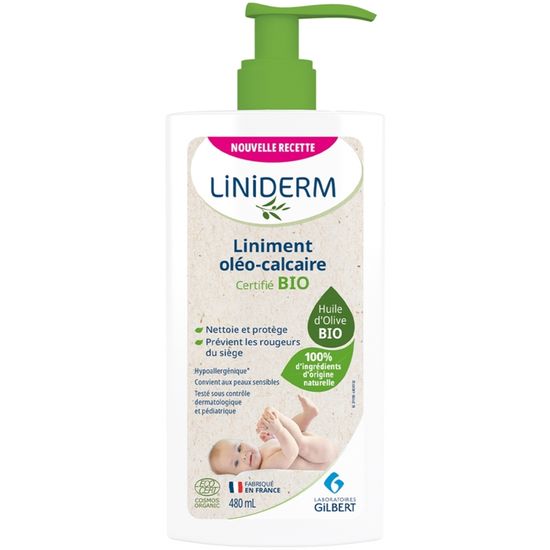 Gilbert Liniderm Liniment Certbio Fp 480 ml Pompe - Cdiscount ...
