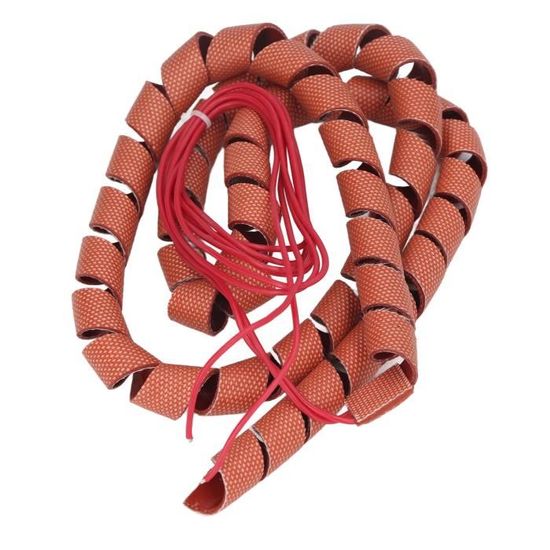 Ruban chauffant - HURRISE - Silicone en spirale - 220V - 70W - 1000mm ...