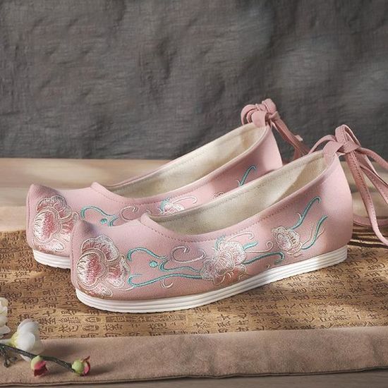 Chaussures de danse,2020 chinois traditionnel Hanfu chaussures femmes ...
