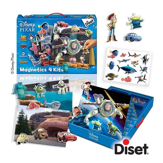 DISNEY PIXAR - 4 Kits magnétiques - Cdiscount Jeux - Jouets