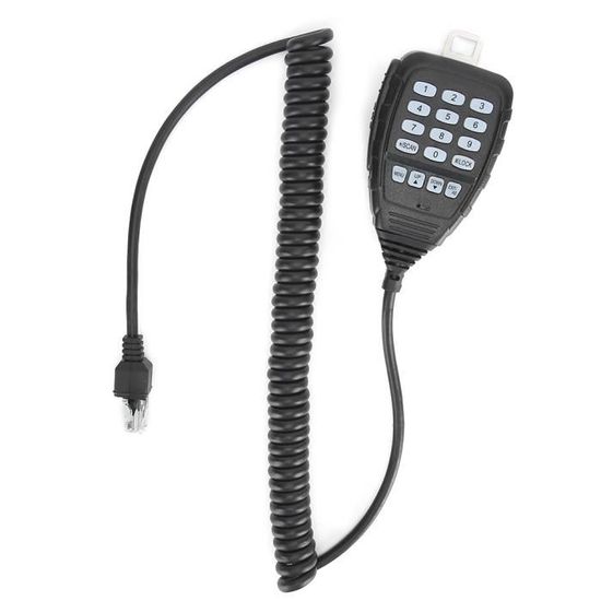 TMISHION Microphone à main pour autoradio mobile KT8900 Microphone à ...