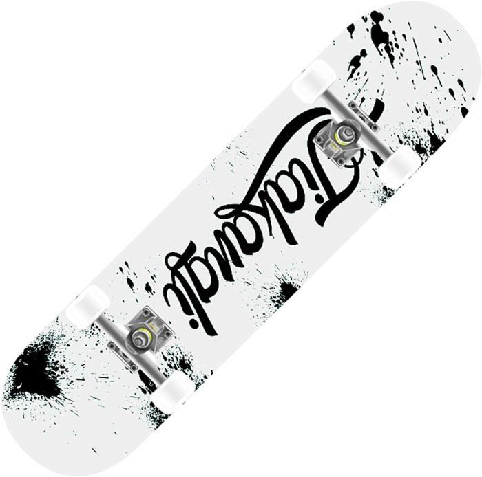 Complete Pro Skateboard 31"X8 Double Kick Maple Deck Skateboards Max ...