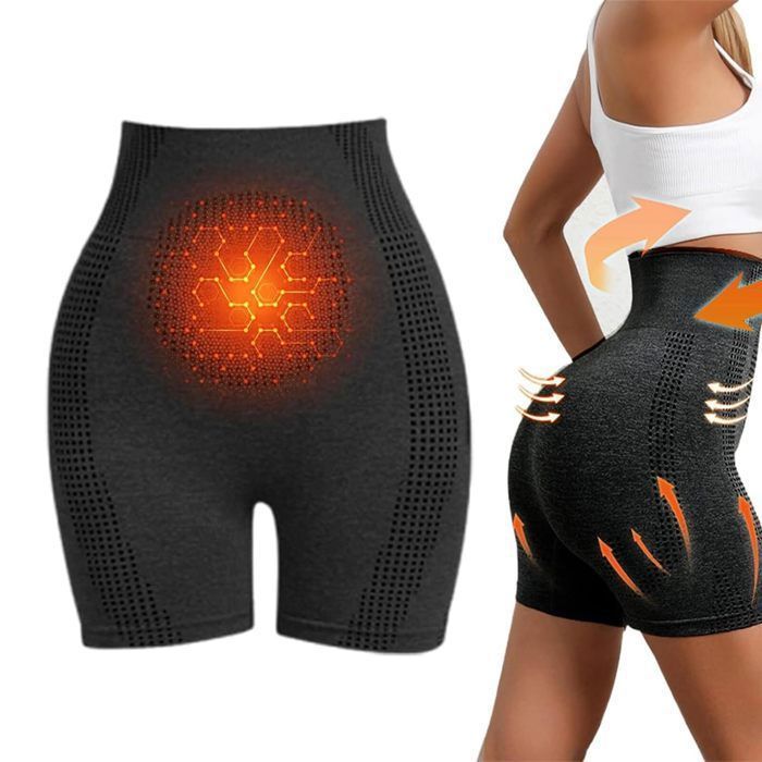 Micro-Vibration Shorts, Taille Haute Ionic , Confort Respirant Short ...