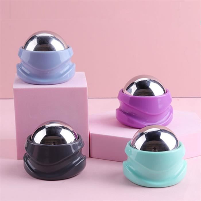 52mm Gris-Stainless Steel Massage Ball Foot Massager Muscle Machine ...
