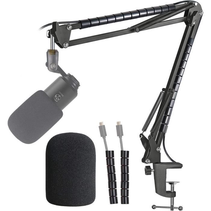 Fifine K670 Support Microphone Professionnel Réglable avec Bonnette ...