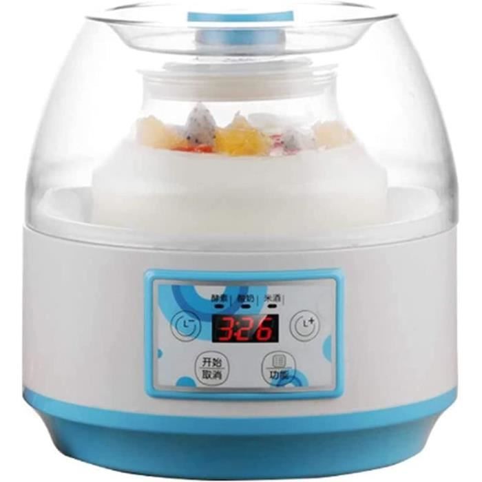 Yaourtière Professionnelle, 2L Grande Capacité 360 ° Chauffage Doublure ...