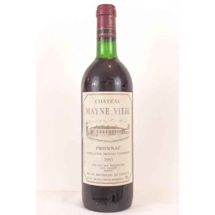 Fronsac château mayne-vieil rouge 1985 - bordeaux - La cave Cdiscount