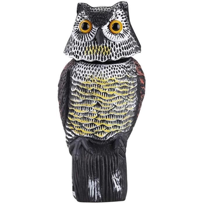 Jardin faux hibou leurre Simulation électronique hibou o au de jardin ...
