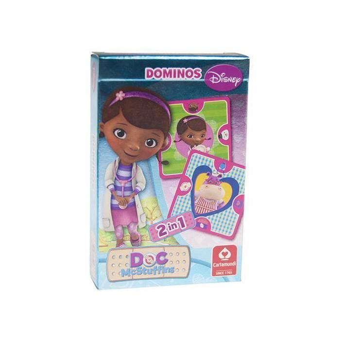 Jeu de cartes Domino Mémoire Doc McStuffins - CARTAMUNDI - 60 x 60 mm ...
