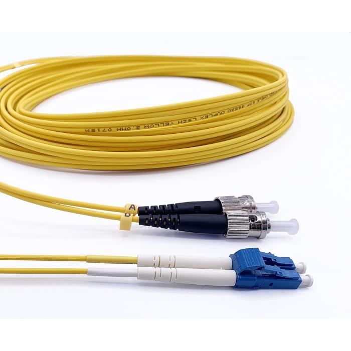Câble À Fibre Optique (Jarretière Optique) St-Upc À Lc-Upc Monomode ...
