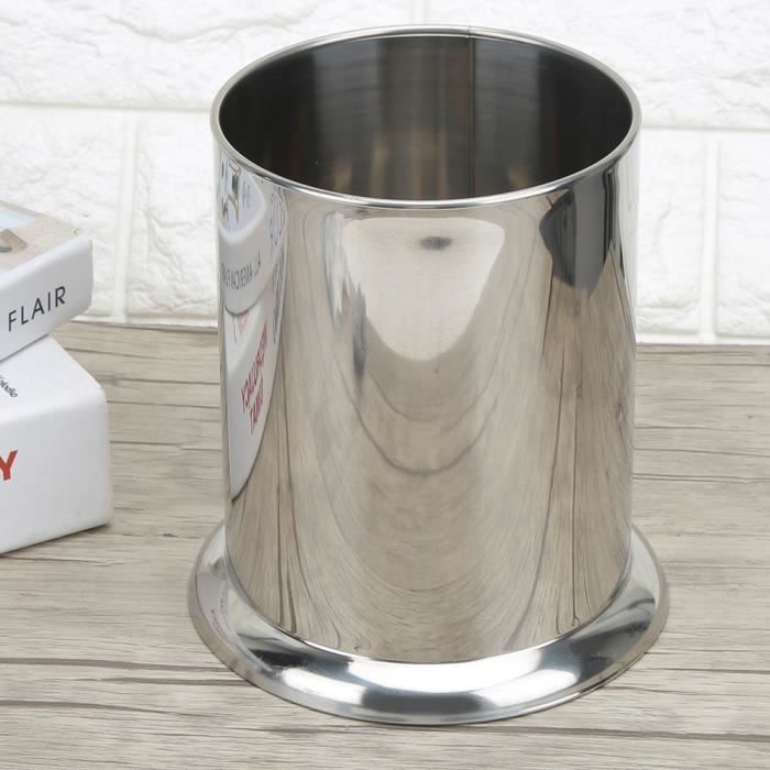 Dilwe Porte-paille Support de rangement pour couverts en acier ...