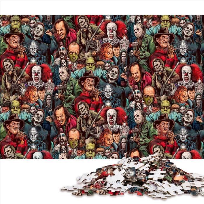 Puzzle Monstre Horreur 1000 Pièces Puzzles Puzzle En Bois Pour Adultes ...