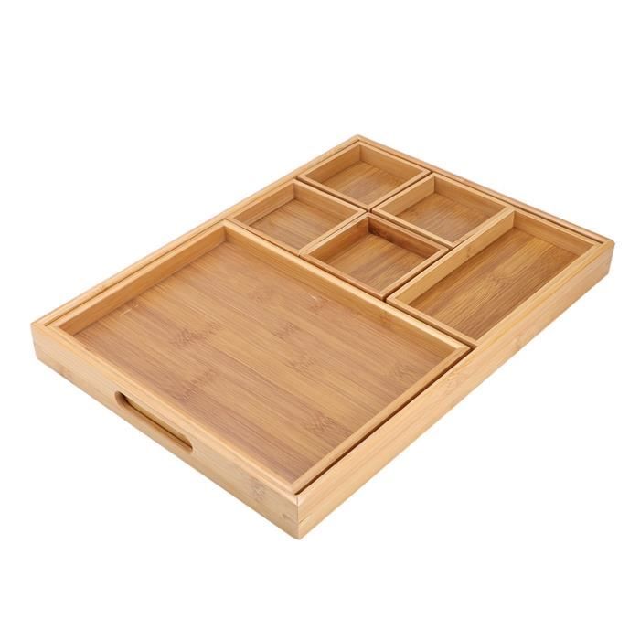 EJ.life Serving Trays Food Trays, Coffee Table Tray Tea Tray, Tray ...