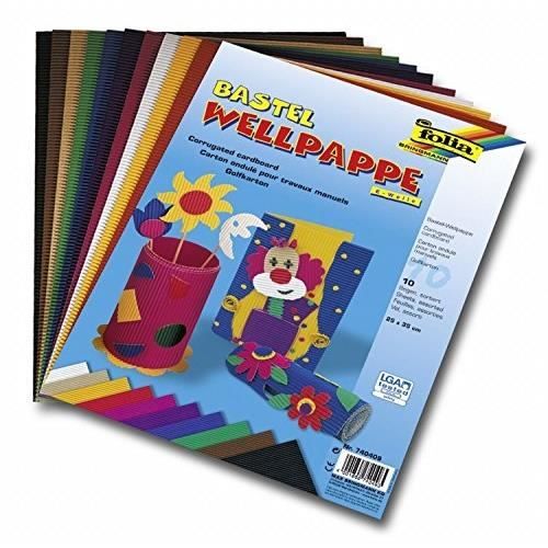 Folia Corrugated Board E-Flute 50x70cm 10feuilles carton (741000 ...
