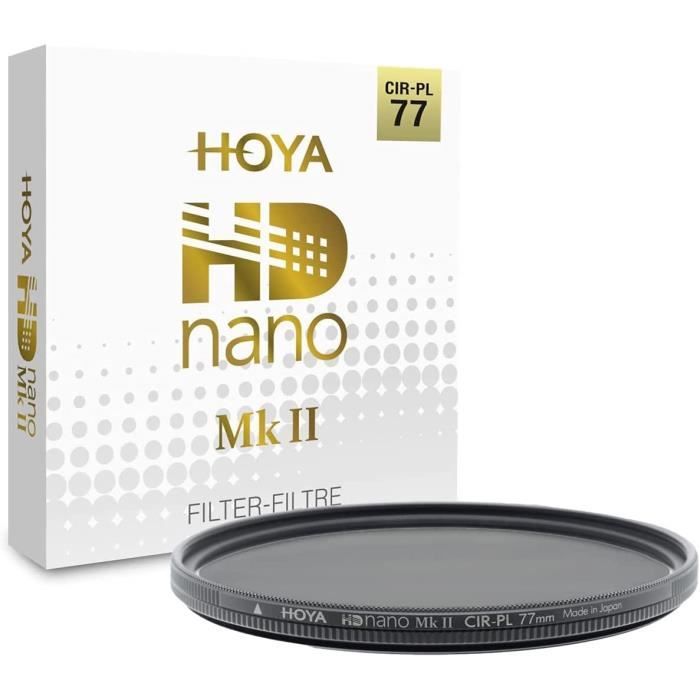 HOYA Filtre Polarisant Circulaire HD Nano MkII o77mm - Cdiscount Appareil Photo