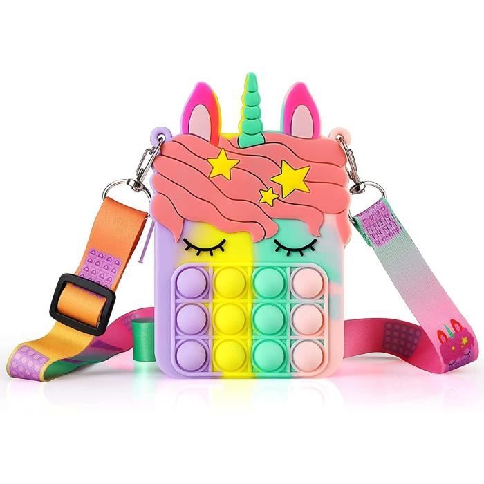 Sac à Main 2 en 1 Pop It Push Pop Bubble It - KAKOO - Sensory ...