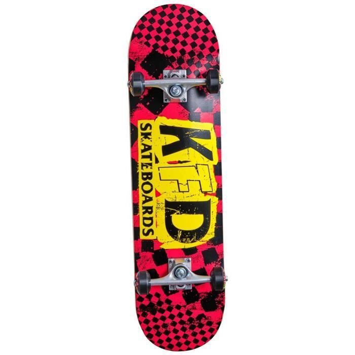 Skate Shortboard - KFD - Ransom Rouge - 8.25 pouces - Mixte - Enfant ...