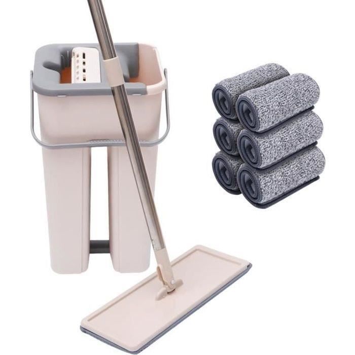 Set Complet Balai Magique avec Seau Professionnel Essoreur EasyClean ...