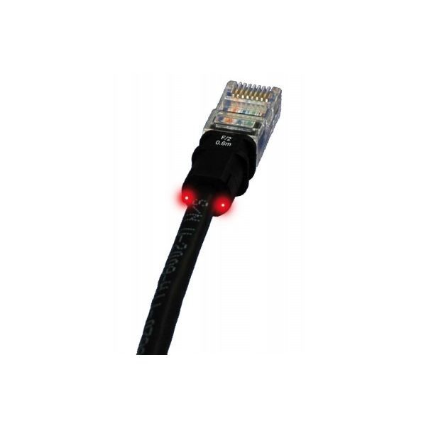 Cable RJ45 patchsee FTP CAT5e 0.60m noir - Cdiscount Informatique