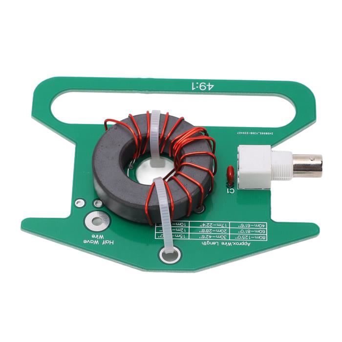 PCB Balun Balun PCB Transformateur équilibré à déséquilibré 49:1 ...