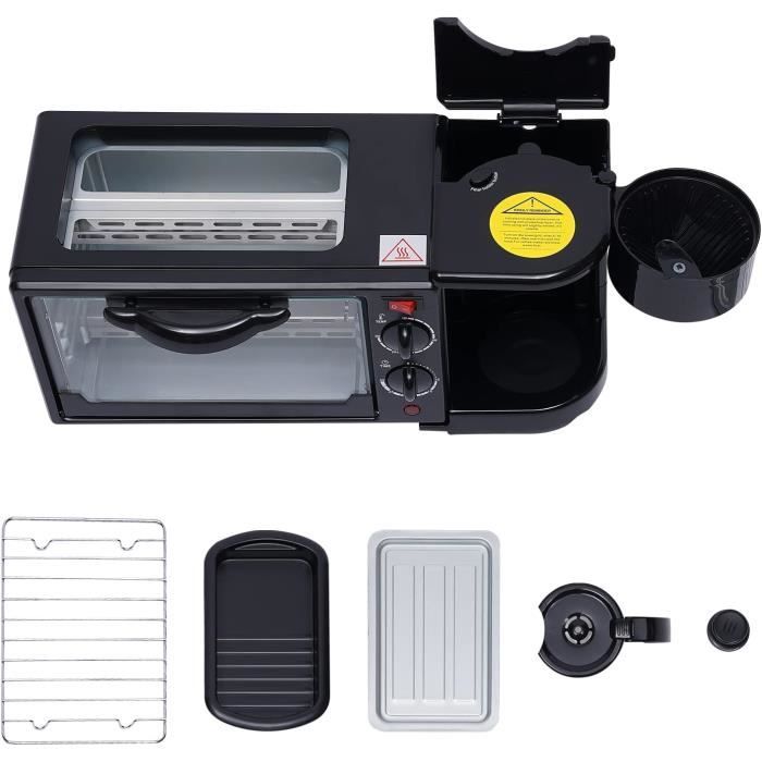 Multifunctional Breakfast Machine Bread Toaster Electric Oven Coffee ...