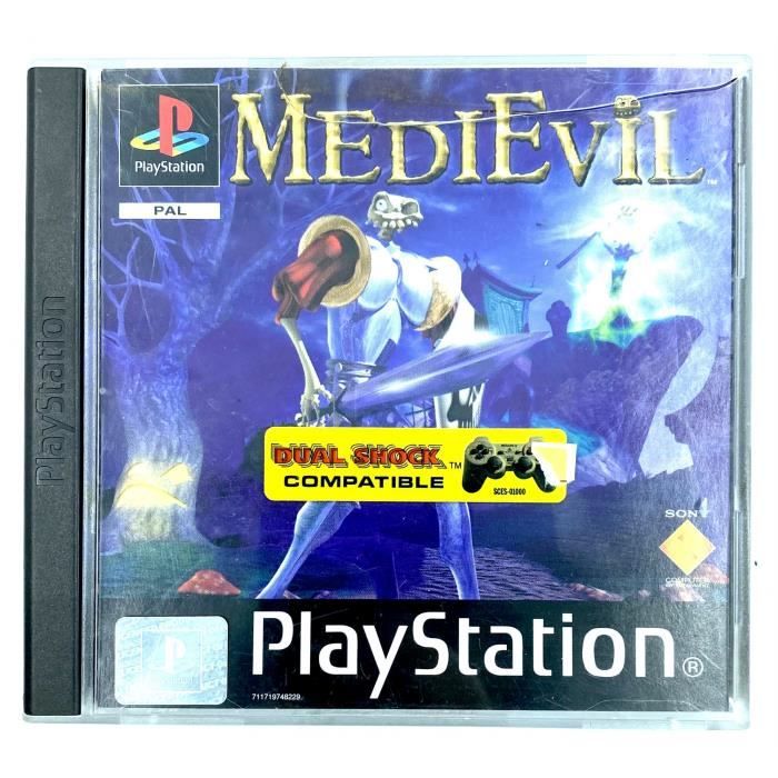 Medievil Sony Playstation 1 PS1 Occasion PAL Black Label - Cdiscount ...