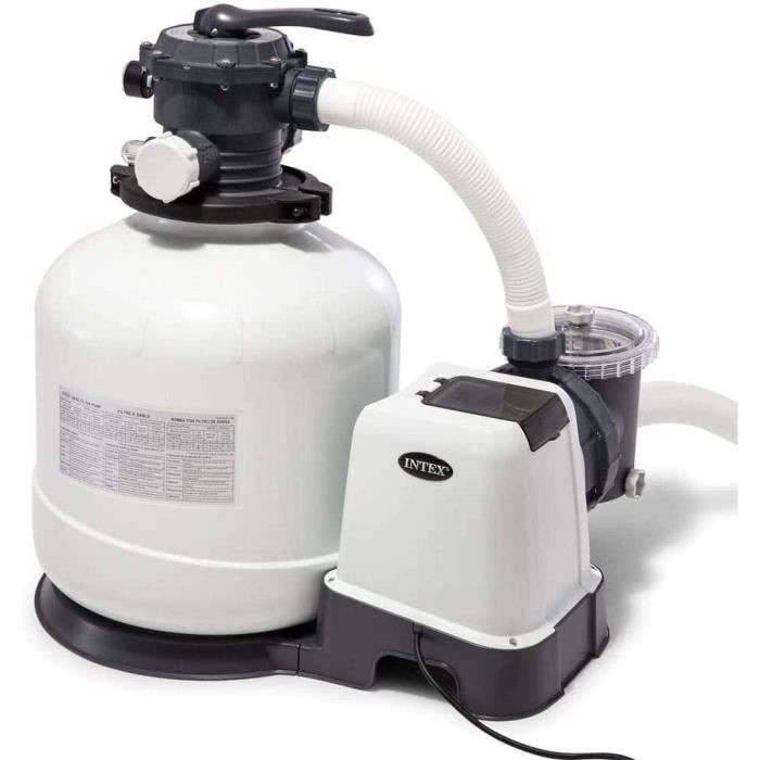 INTEX 3200 GPH Sand Filter Pump W-RCD (220-240 [47] - Cdiscount Jardin