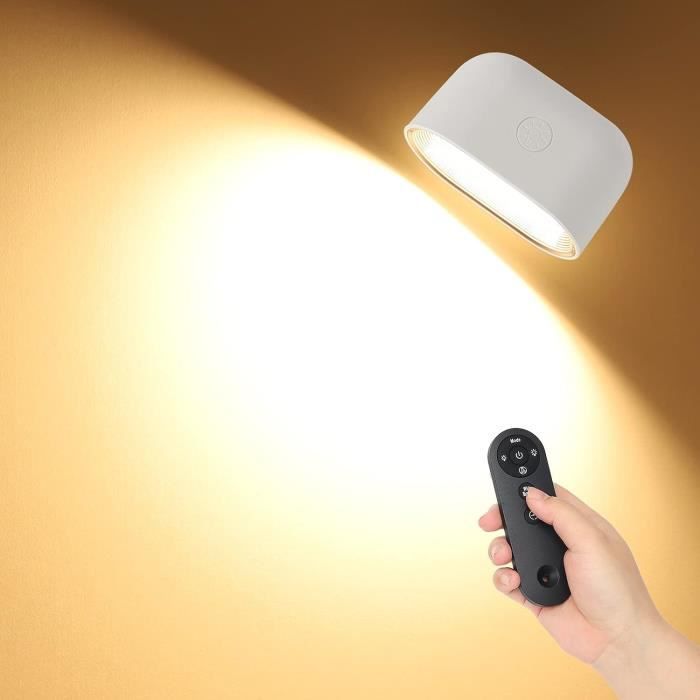 Batterie Murale Led Intérieur Rgb Dimmable Touch Control 360 ° Rotatif ...