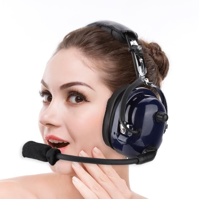 Casque radio Casque Antibruit avec Dme D'oreille PTT 24 Décibels NRR ...