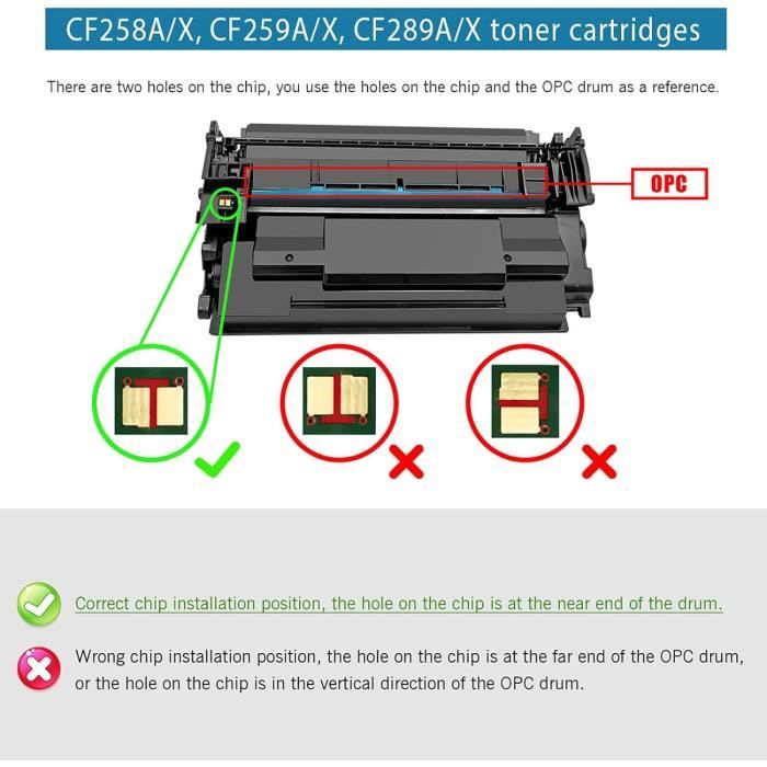 Avec Outil Compatible 59A Cf259A Toner Cartouche Pour Hp Pro M406 ...