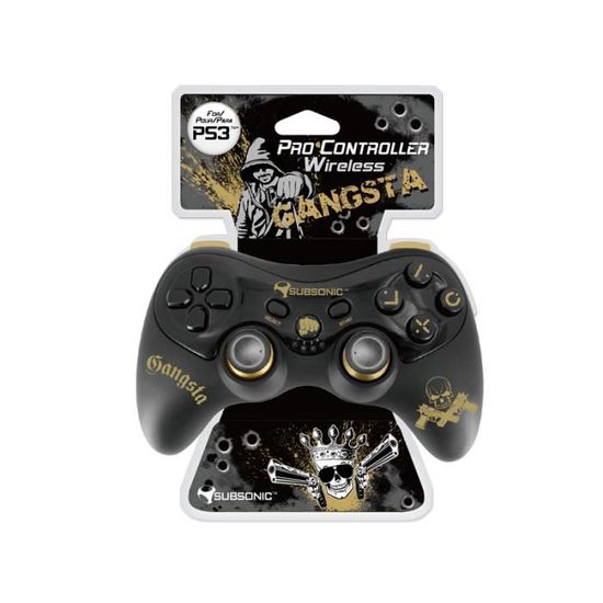 Pro Controller GANGSTA wireless pour PS3 - Cdiscount Informatique