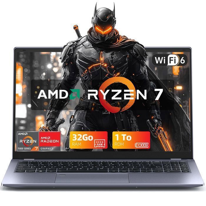 PC Portable Gamer - VANWIN - 15.6'' FHD - AMD Ryzen 7 6800HX - 32Go ...