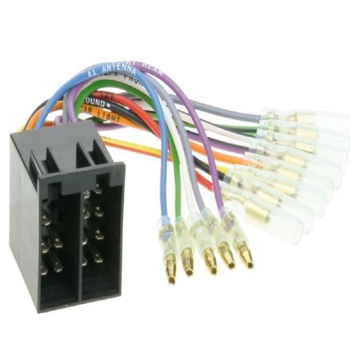 Fiche ISO Autoradio - ADNAUTO - Adaptation ASIA - Couleur noire ... Fiche ISO Autoradio - ADNAUTO - Adaptation ASIA - Couleur noire ...