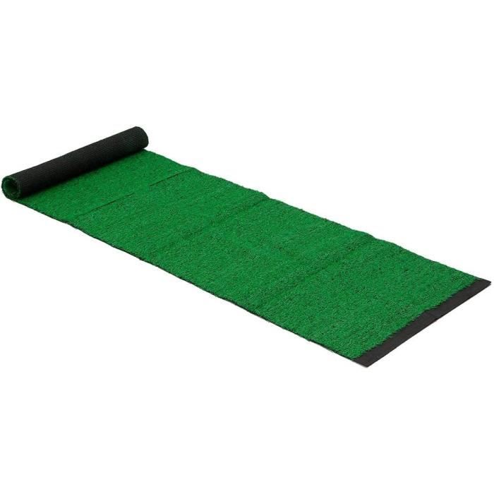 Faux Gazon Exterieur,Pelouse Synthetique Exterieur 200X50Cm Herbe Tapis ...