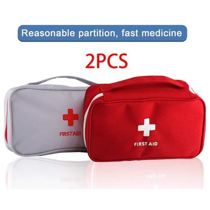 Trousse de Secours,Trousse de Premier Secours Vide,Sac de Médecine portable,pour Activités de ...