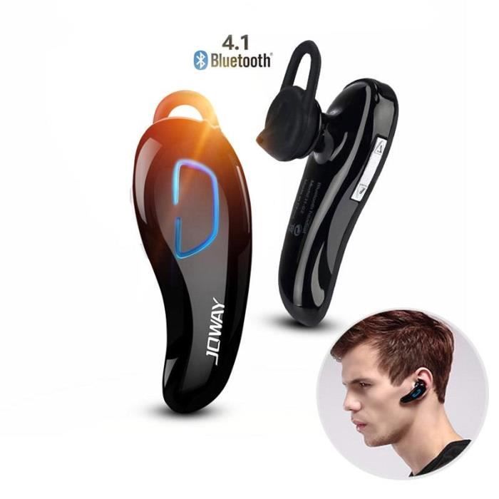 Oreillette Bluetooth sans fil universel Mains libres Joway H02 écouteur ...