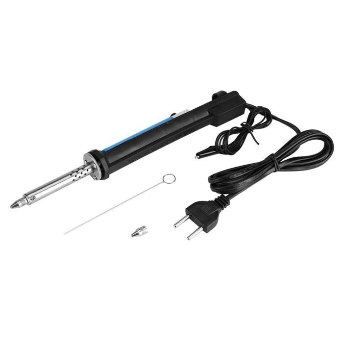 40W 2 en 1 fer souder électrique bleu étain ventouse forte aspiration outil de soudage A259 ...