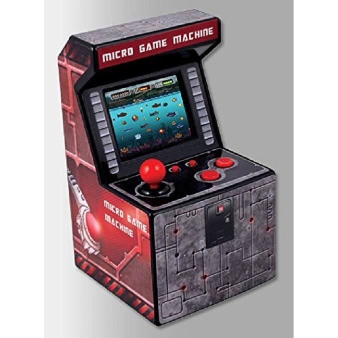 Console Récréative Retro Microarcade avec 240 Jeux Couleur Rouge - Cdiscount Jeux vidéo